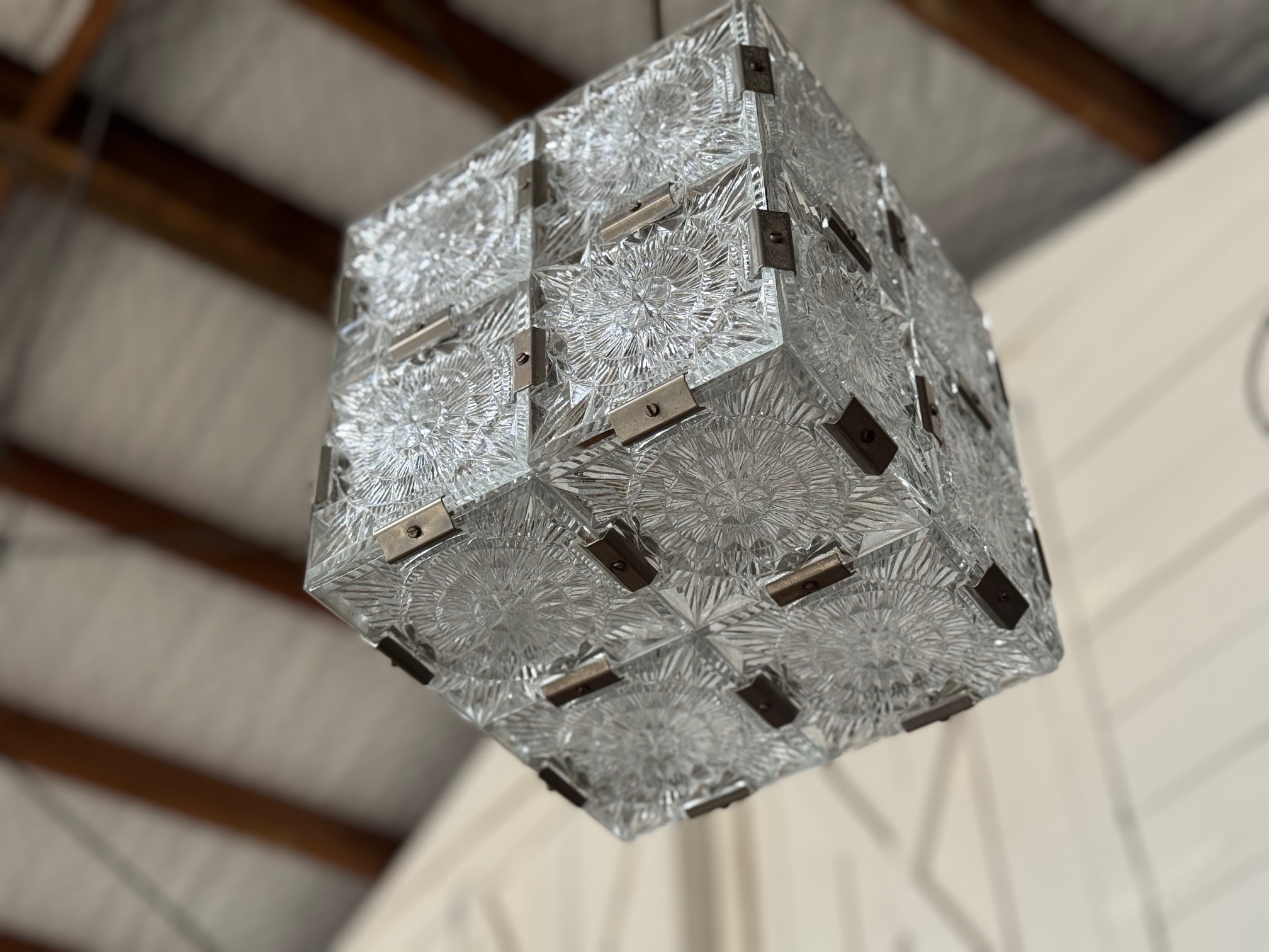 ‘cube’ glass pendants in Pendants, wall lights, chandeliers, table ...