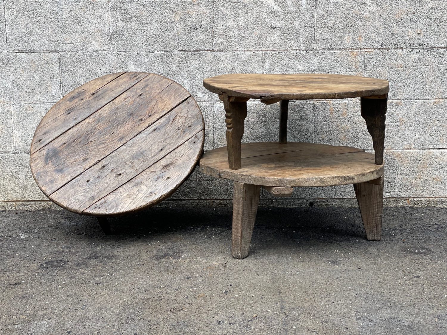 Primitive shepherds tables in | Vitrine