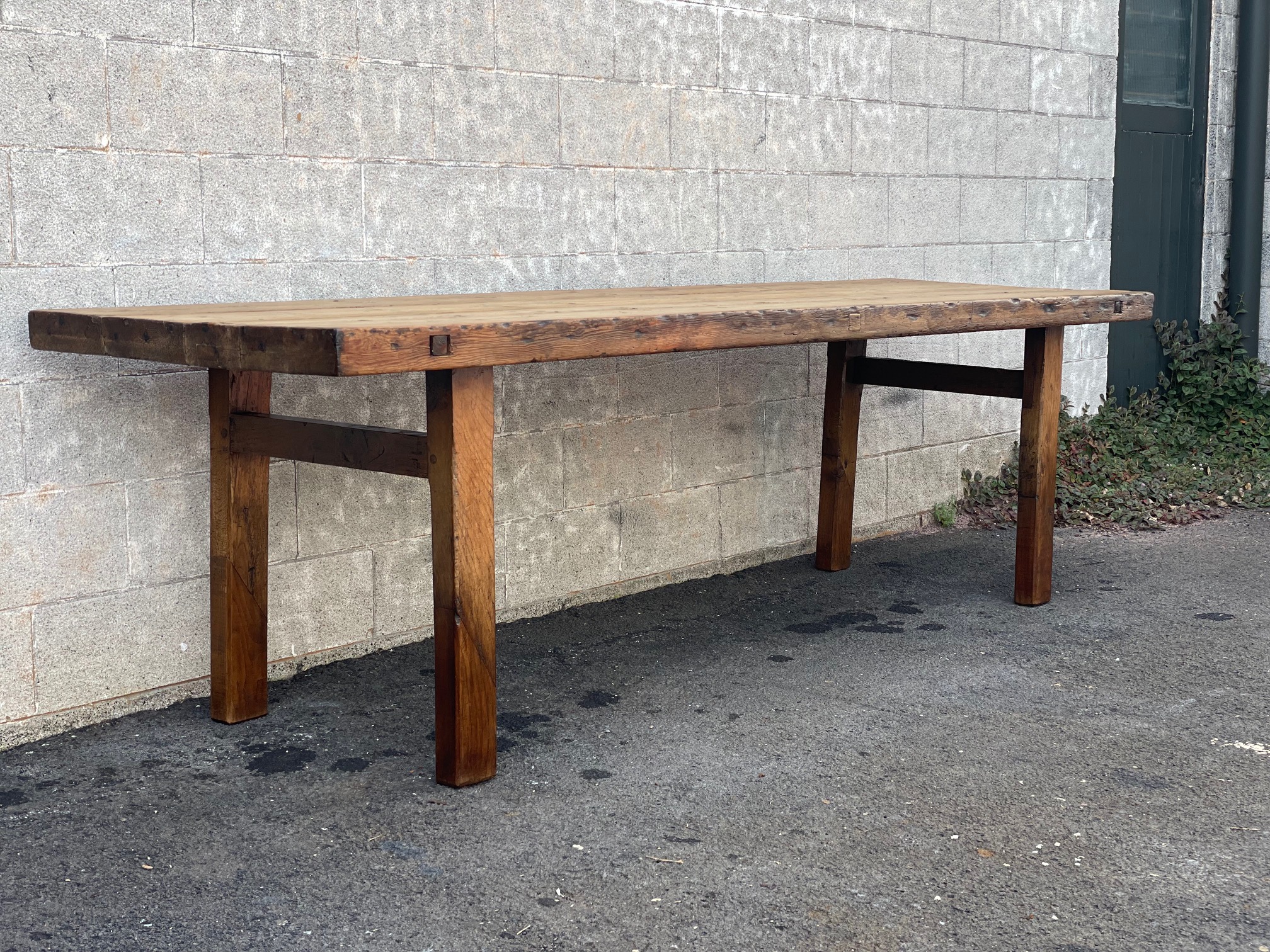 Large rustic dining table 2.7m in Sold | Vitrine