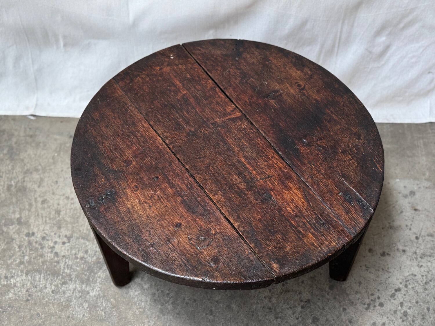 Romanian Shepherds Coffee Table D66cm in Sold | Vitrine